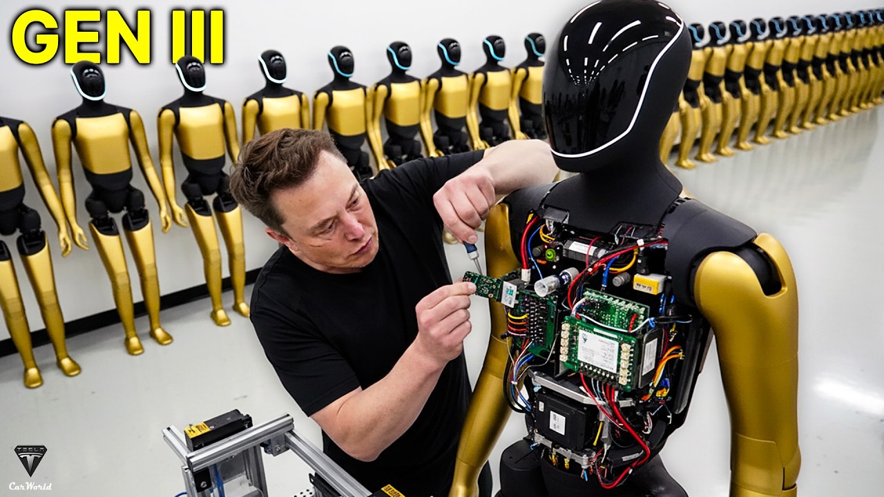 Elon Musk Reveals 4000 Tasks Tesla Bot Gen 3! New Update FASTER Speed ...