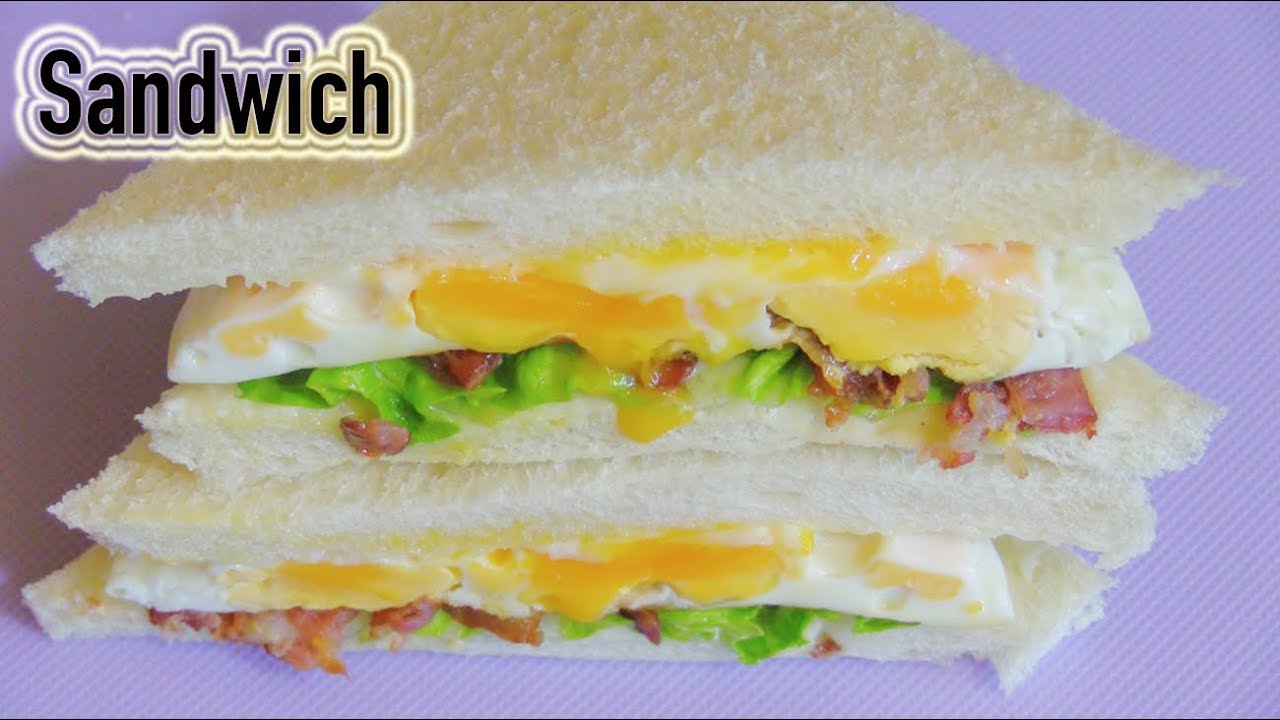 Quick Sandwich Breakfast Recipe - YouTube