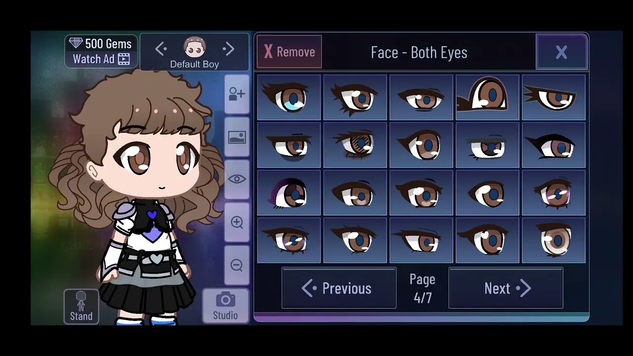 How to make Susie on Gacha Club (REMAKE) - YouTube