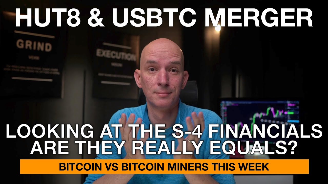 Hut 8 & USBTC Merger Deep Dive! Reviewing S-4 Financials! Are They ...