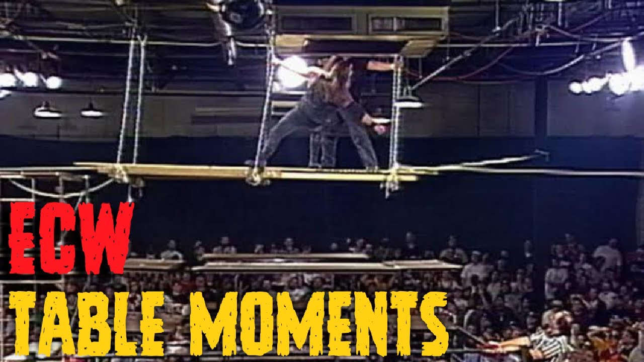ECW Table Moments - YouTube