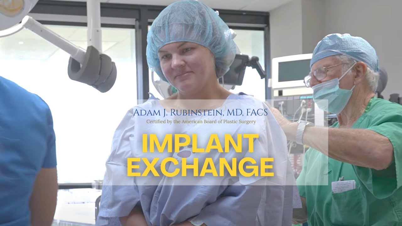 Implant Exchange surgery by Dr. Adam Rubinstein in Miami 2023. - YouTube