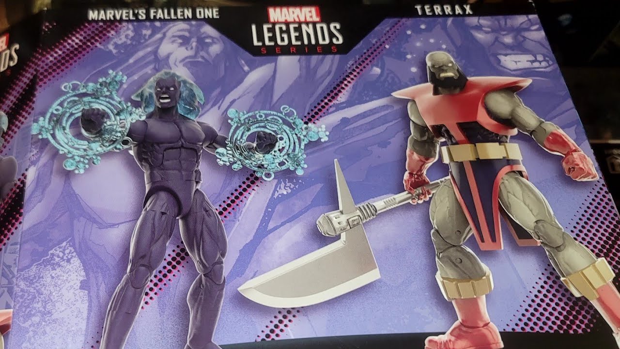 Heralds of Galactus two pack Terrax and The Fallen One and More Marvel ...