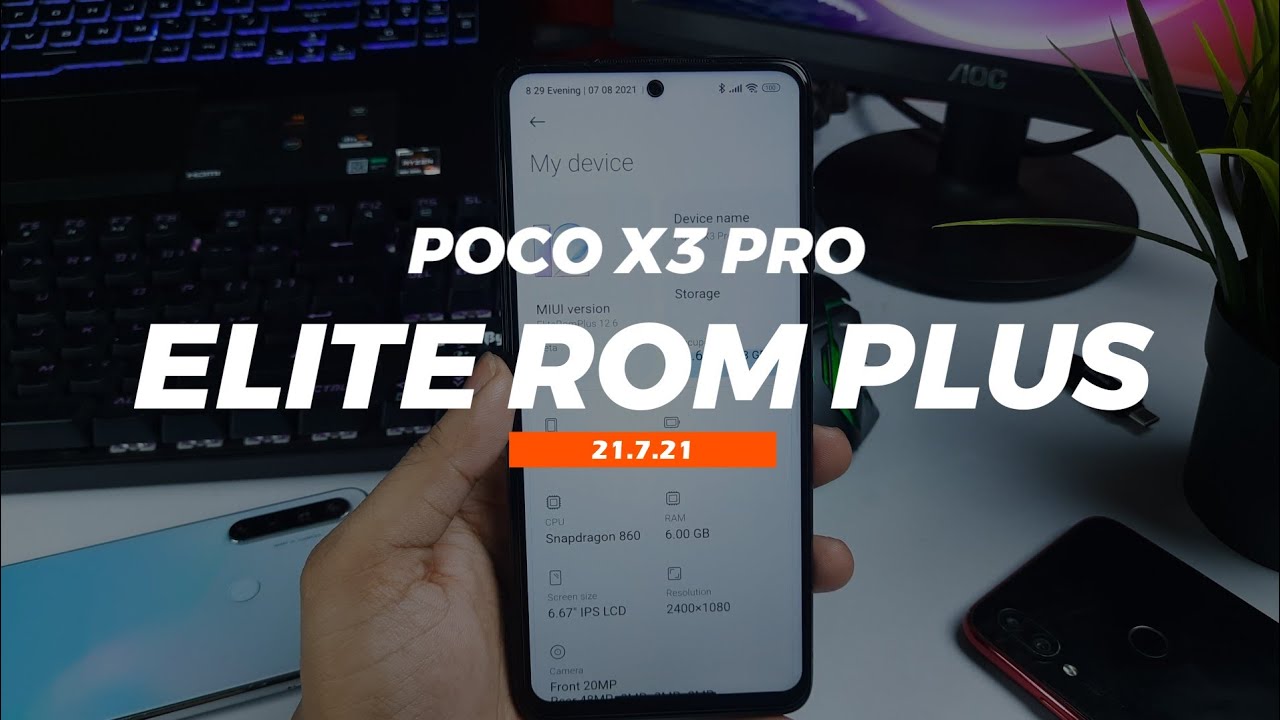 Elite ROM Plus Poco X3 Pro | Customisation amazing | performance ...