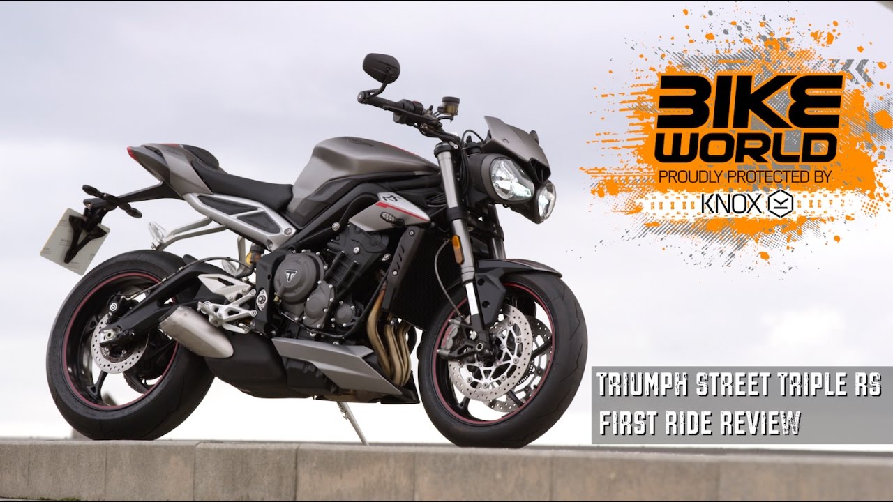 Triumph Street Triple 765 RS Launch Review | First Ride - YouTube