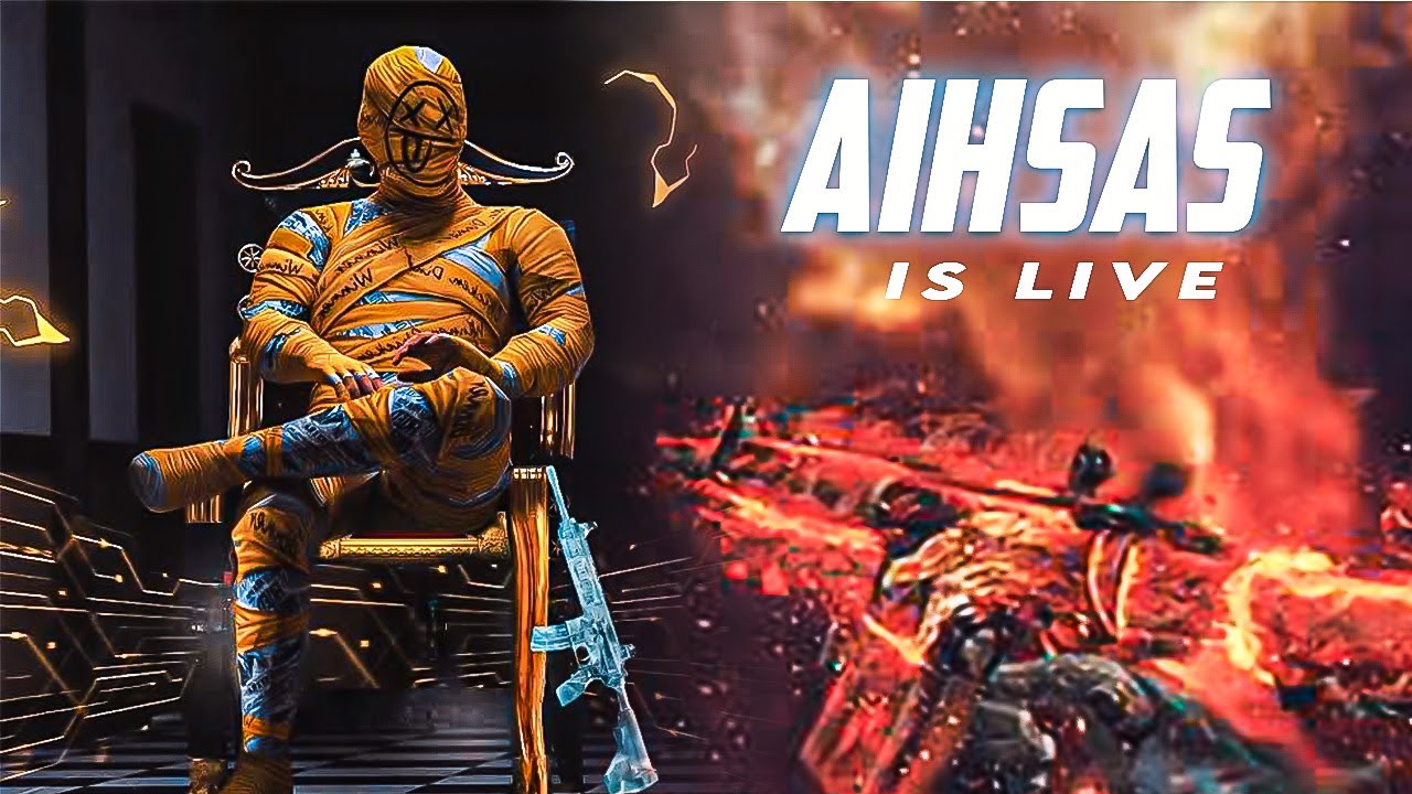 BGMI Live Stream with Aihsas Gaming | Full Rush Gameplay - YouTube