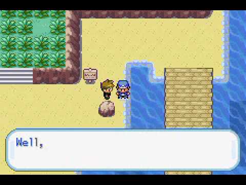 Pokémon Ocean Blue Alpha 1 preview - Intro + Getting Pokémon - YouTube