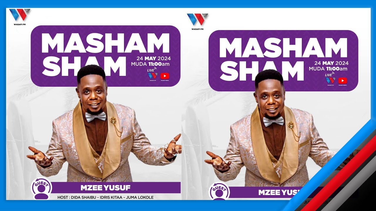 🔴#LIVE : MASHAM SHAM NDANI YA WASAFI FM - 24-05-2024 - YouTube