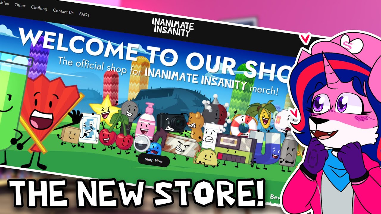 Sword Heart Reviews The New Inanimate Insanity Shop! - YouTube