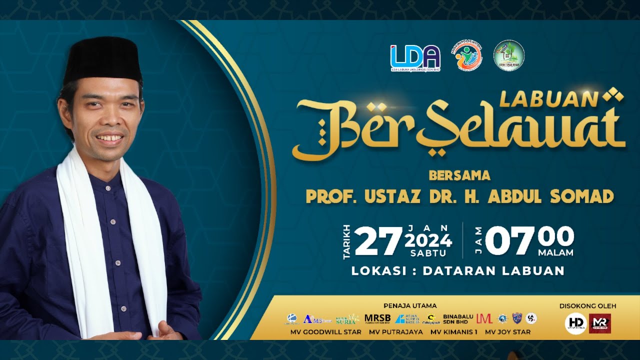 Rakaman Penuh: Labuan Berselawat bersama Ustaz Abdul Somad - 27 Januari ...