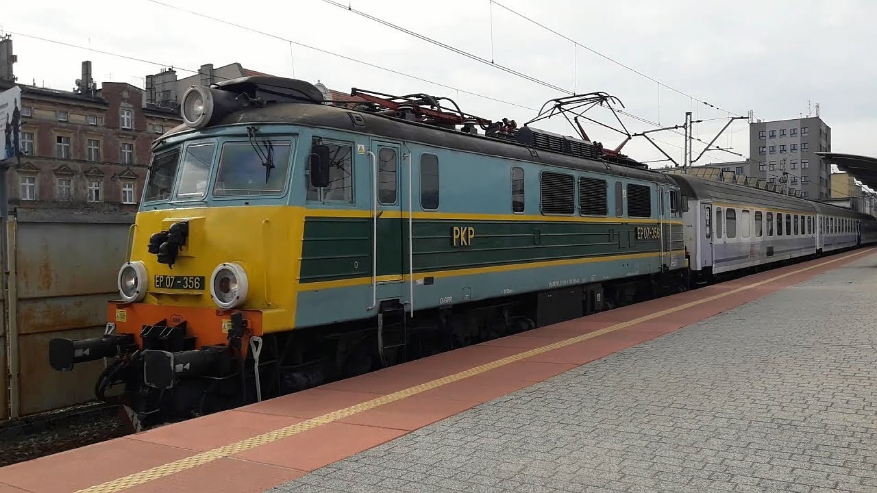 Katowice - EP07-356 w czterech ujęciach - YouTube