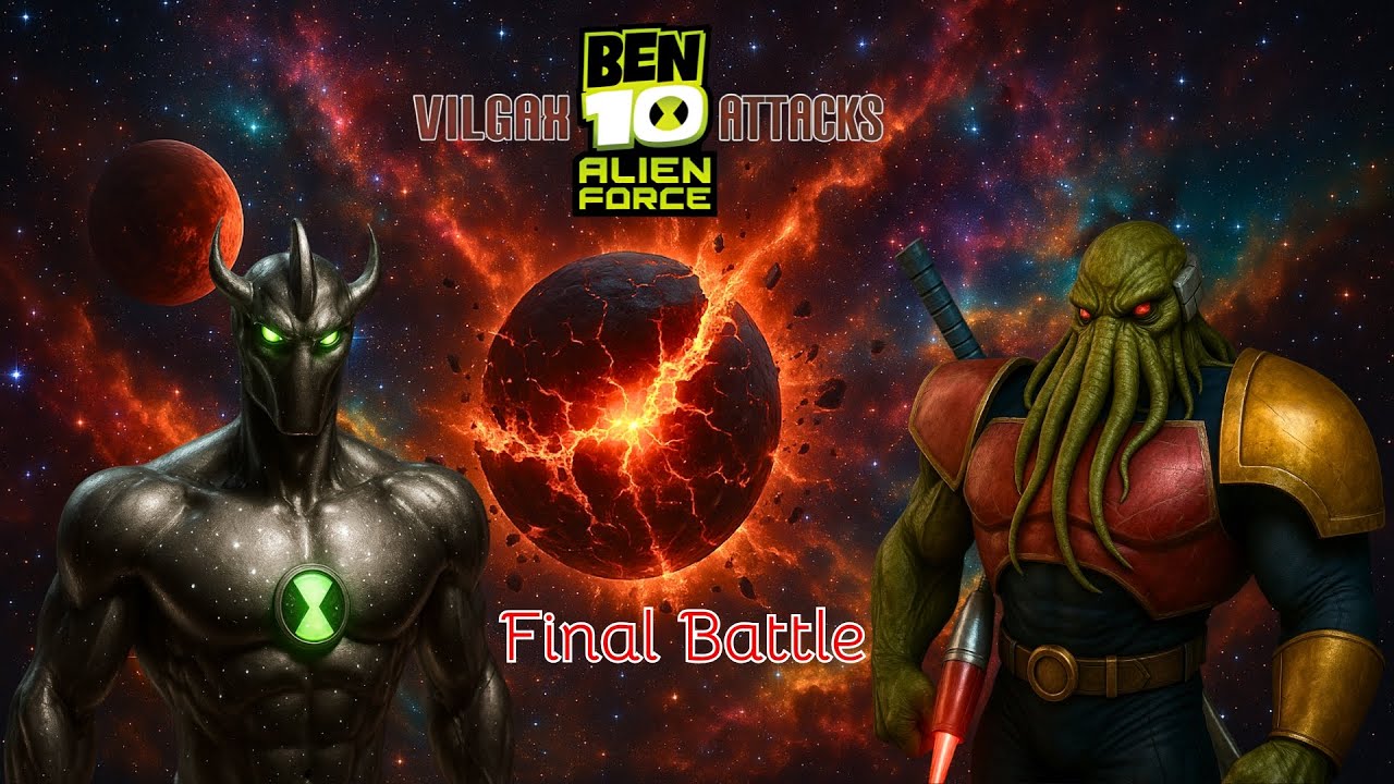 Ben 10 Alien Force vs Vilgax - Bellwood Revisited: The Final Battle ...