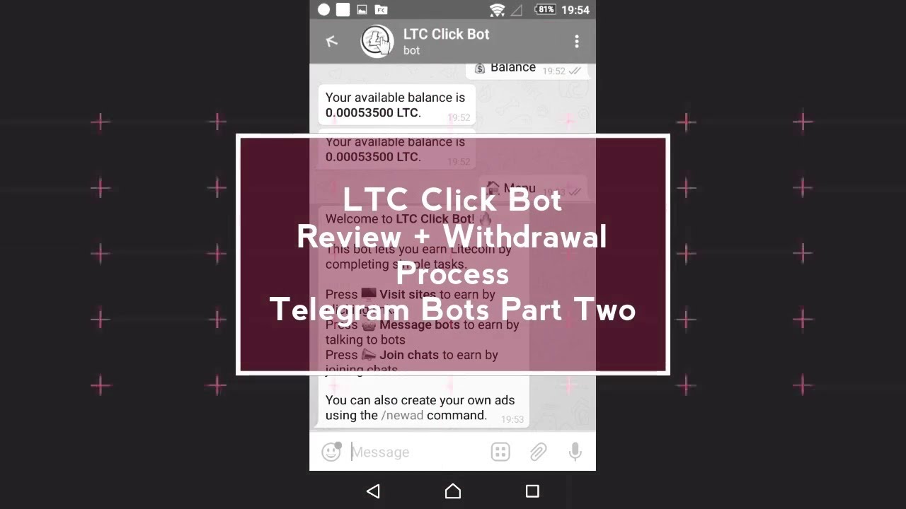 LTC Click Bot | Full Withdrawal Process | Payment and Receipt | Part2 ...