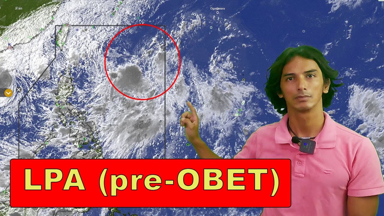 OCT 18,2022 : LPA na posibleng maging Bagyong OBET - YouTube