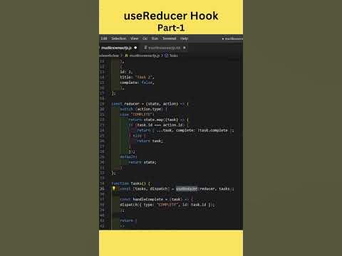 Must Know #react useReducer Hook Part-1 #shorts #hindi - YouTube
