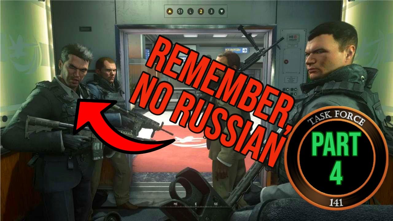 No Russian (Call of Duty MW2 Campaign Remastered #4) - YouTube