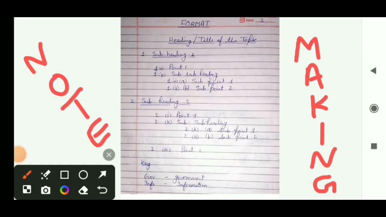 Note Making Ncweb Sol Beginnersguide Youtube