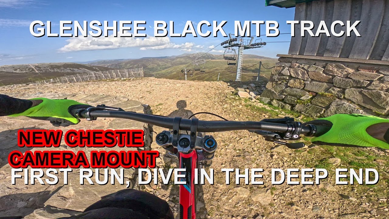 Glenshee Ski Centre Black mountain bike track & The Cairnwell 3 munros ...