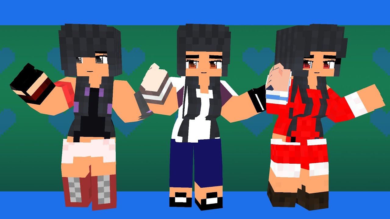 LUCKY SUPER IDOL MEME : MINECRAFT ANIMATION APHMAU 50 - YouTube