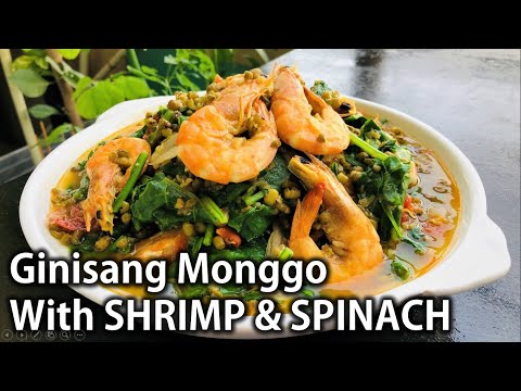How To Cook Best Ginisang Monggo Recipe | Ginisang Monggo with Shrimp ...