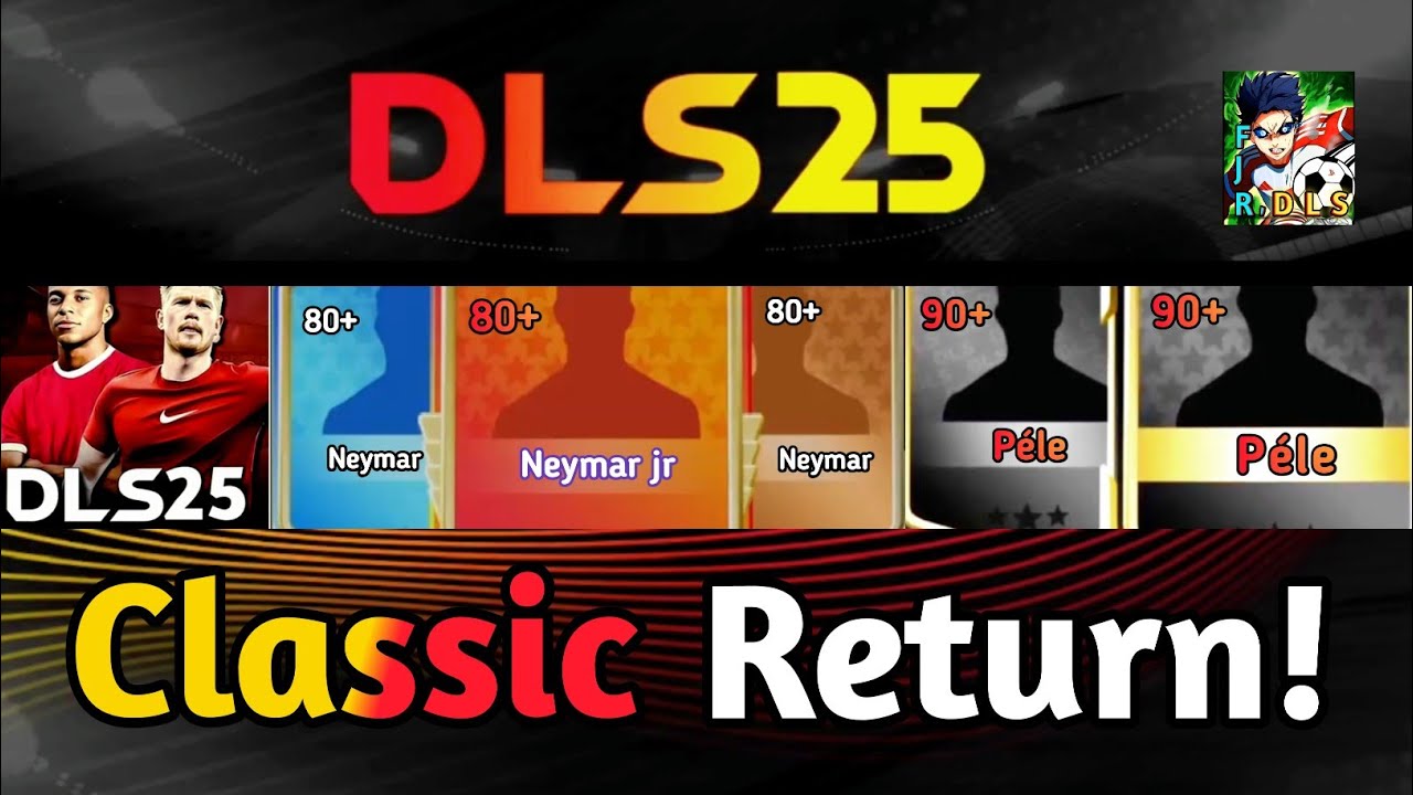 Dls 25 Update | Classic Player Add In Dls 25🔥 | Pele, Maradona, Zidane ...