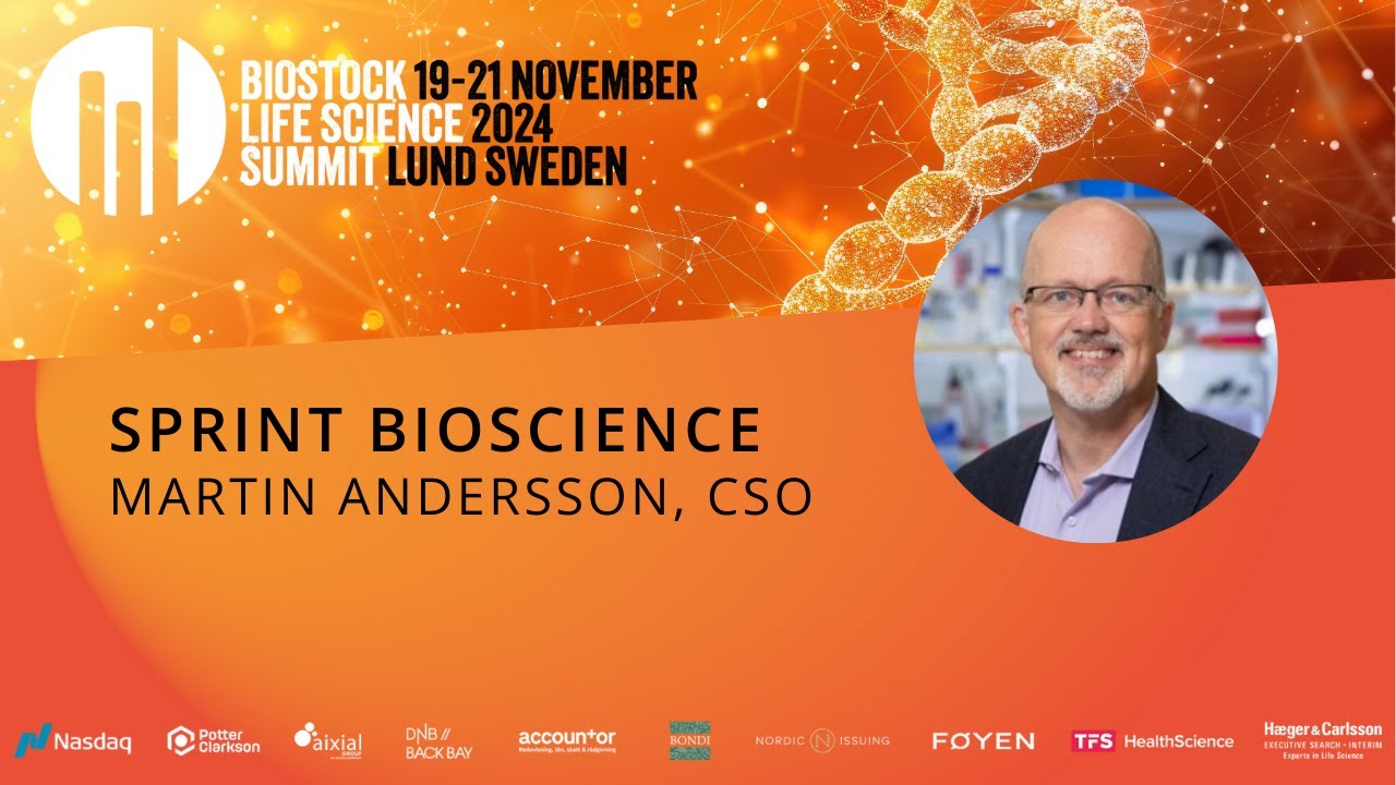 Sprint Bioscience | BioStock Life Science Summit 2024 - YouTube