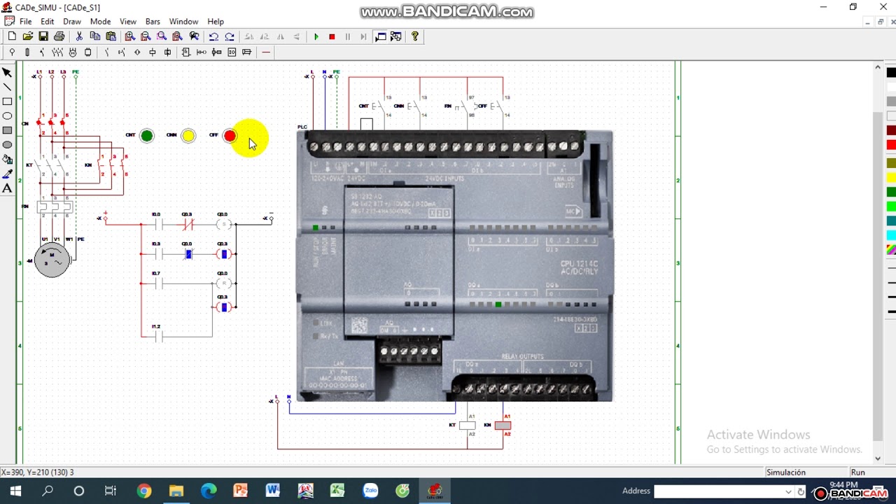 cade simu PLC - YouTube