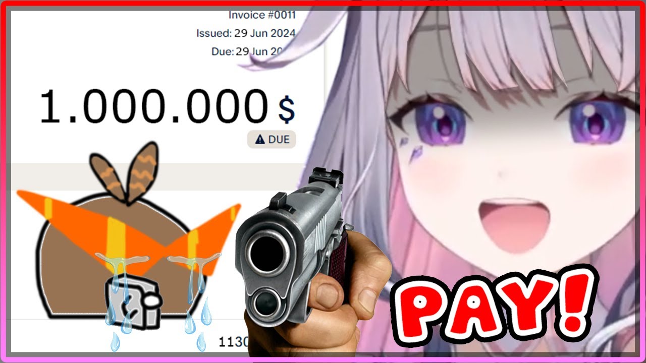 [ENG SUB/Hololive] Biboo is threatening people to pay their Biboo tax ...