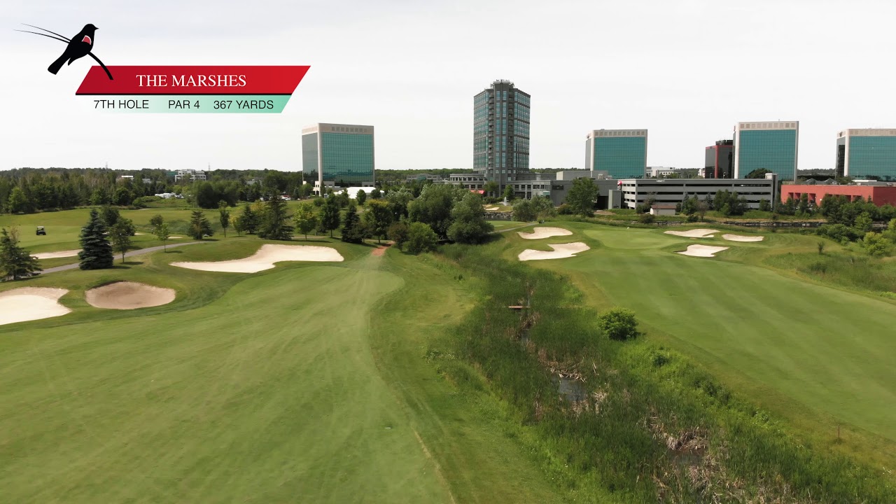 The Marshes Golf Club, Hole 7 - YouTube