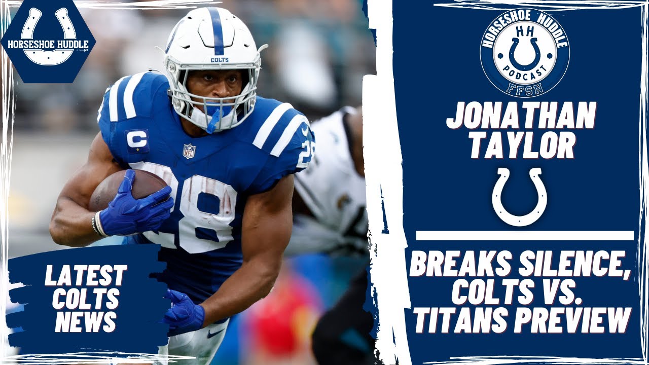 Indianapolis Colts: Jonathan Taylor Breaks Silence Before Titans ...