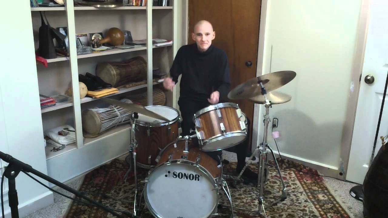 kete adaban donno, aburukua, petia, apentemma rhythms for drumset - YouTube