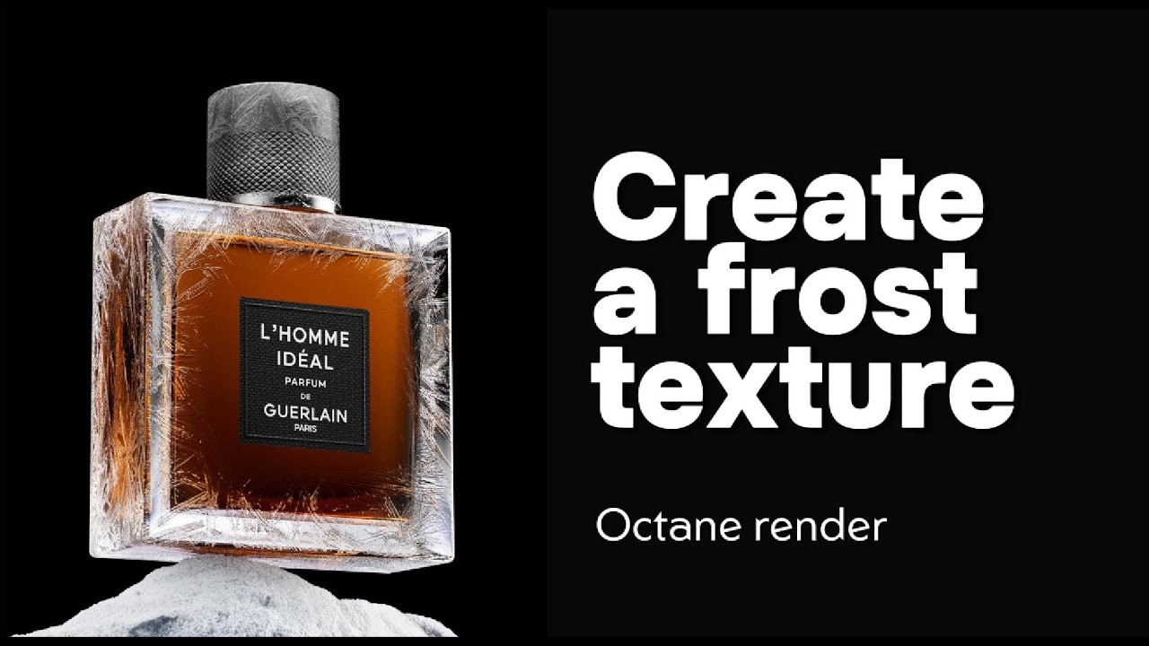 Create a frost texture with Octane render - YouTube