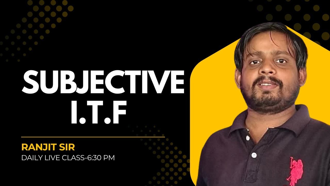 INVERSE TRIGONOMETRIC FUNCTIONS BY RANJIT SIR | SKY CLASSES| - YouTube