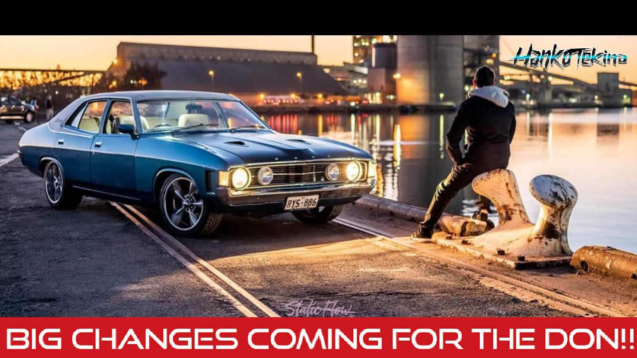 The DON|XA Ford Falcon Barra motor swap. - YouTube