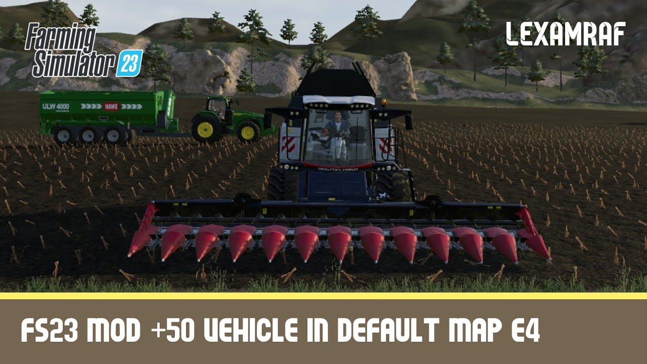 Farming Simulator 23 Mod +50 Vehicles in Default Map | Fs23 | MediaFire ...