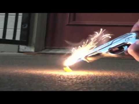 Homemade firework - YouTube