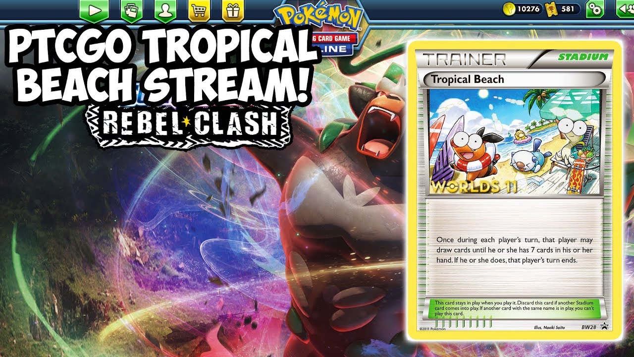 The Tropical Beach Stream! - YouTube
