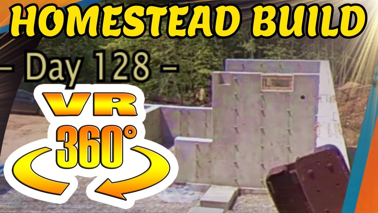 Homestead Building - Removing Concrete Form Pins, Foundation is Done ...