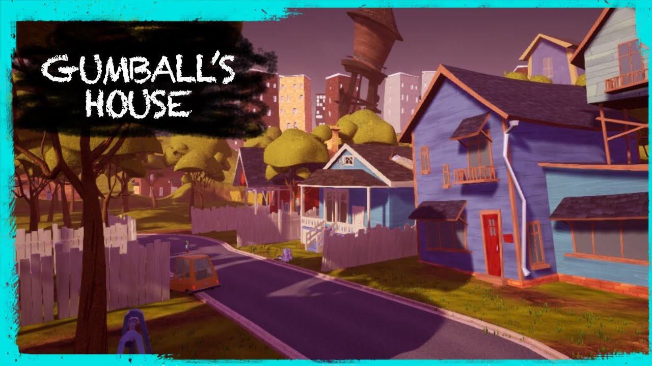 HELLO NEIGHBOR MOD KIT: GUMBALL’S HOUSE - GOT INTO THE AMAZING WORLD OF ...