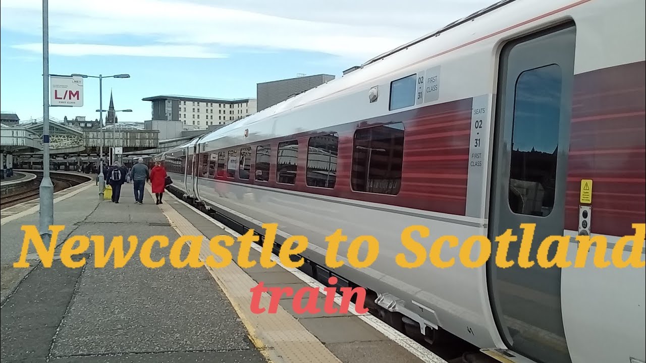 Newcastle to Aberdeen Scotland UK First Class express train 6 October ...