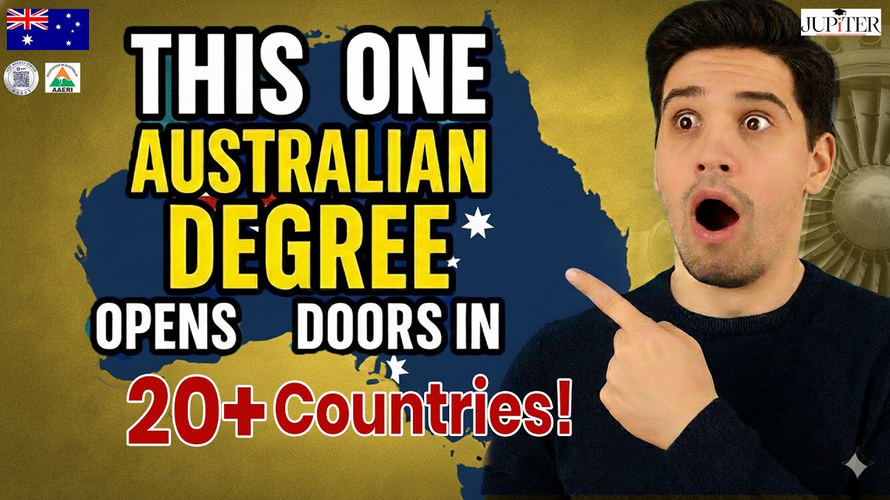This One Australian Degree Opens Doors in 20+ Countries! - YouTube