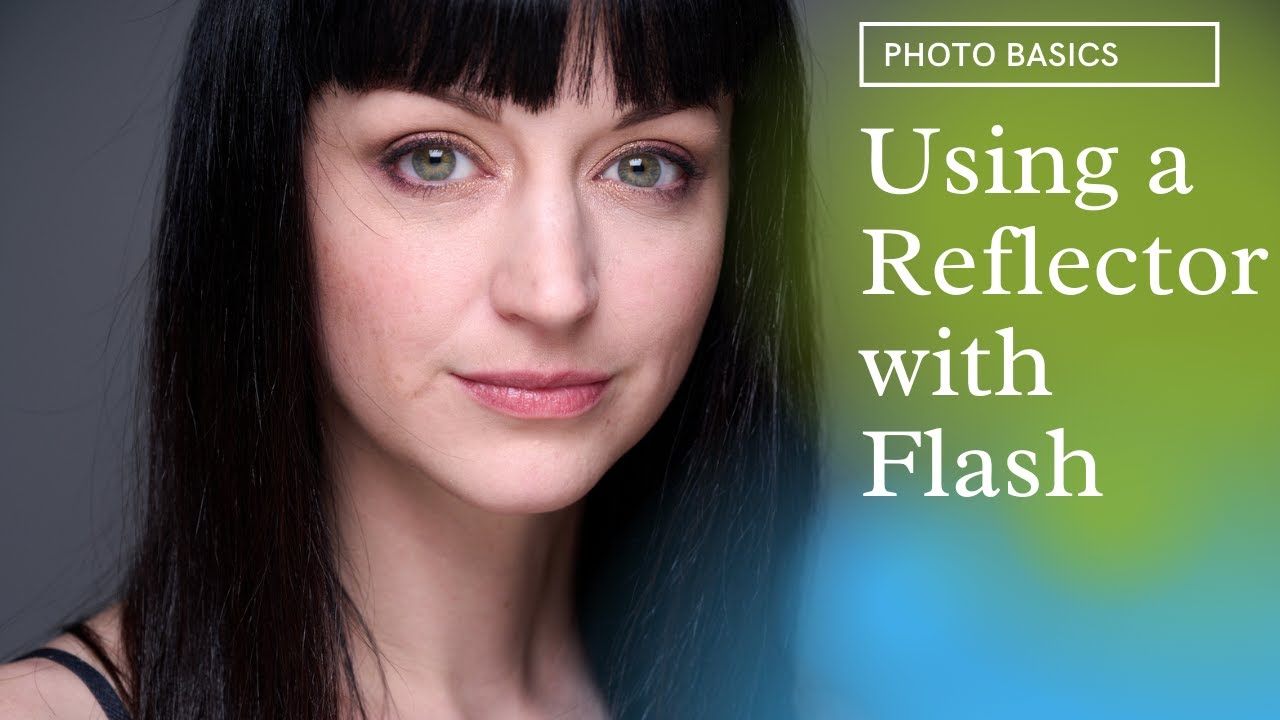 How to use a reflector for portraits - YouTube