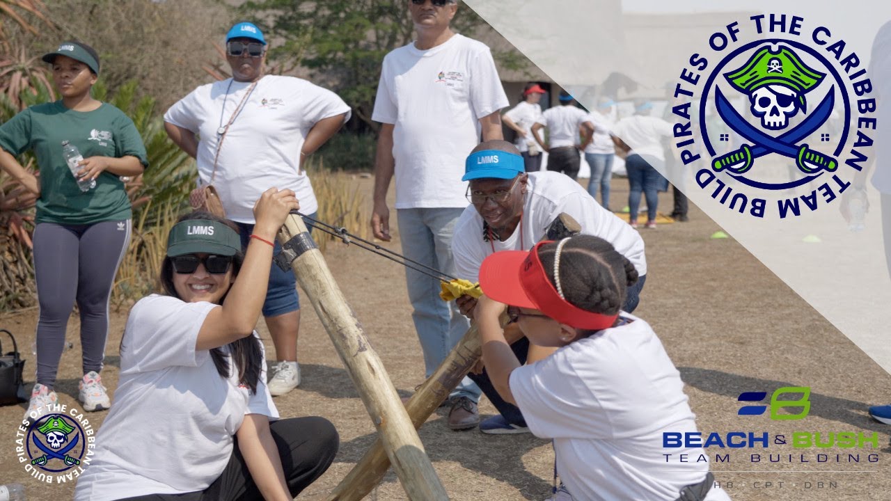 Pirates of The Caribbean Team Building Challenge - YouTube