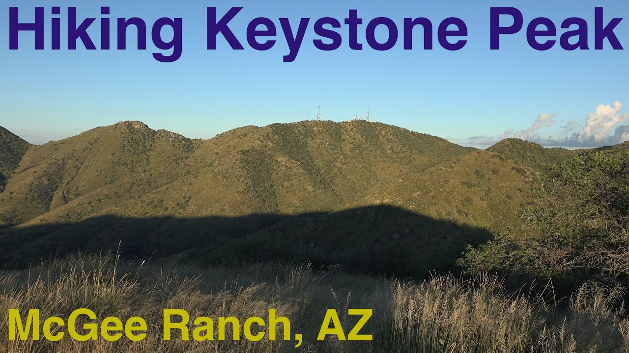 Hiking Keystone Peak - McGee Ranch, AZ - YouTube