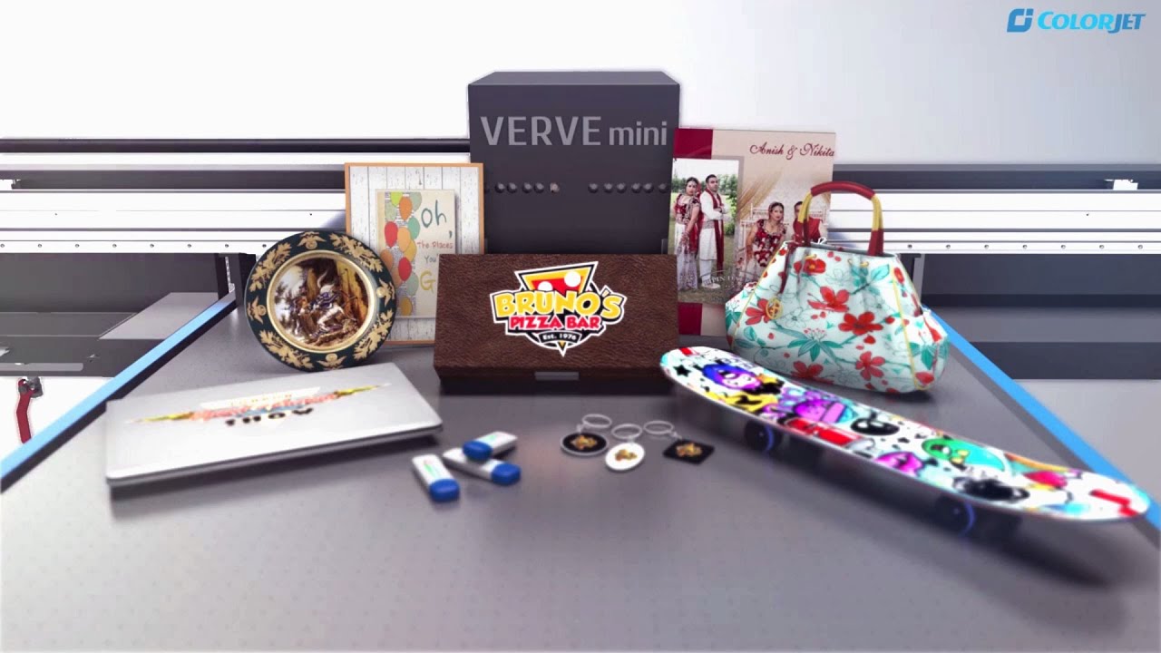 Verve Mini - Flatbed LED UV Printer | Perfect For Glass, Tile, Mobile ...