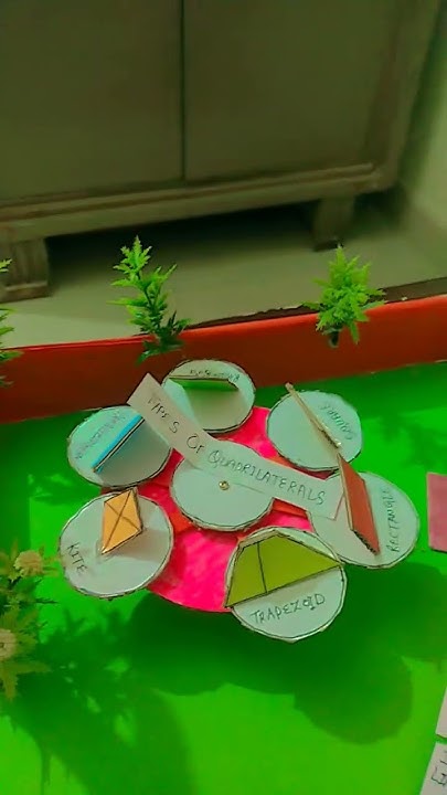 Geometrical shapes working model #shorts- maths project - YouTube
