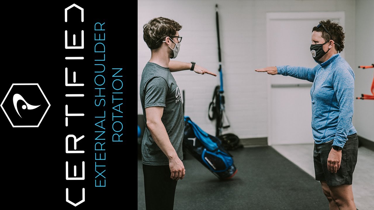 TPI Screening Test 8 - The 90/90 Test : External Shoulder Rotation ...