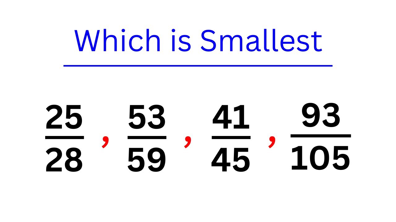 13 Second Is Enough To Solve This Which Is Smaller Wait For 2nd 13 Second Is Enough To Solve This Which Is Smaller Wait For 2nd