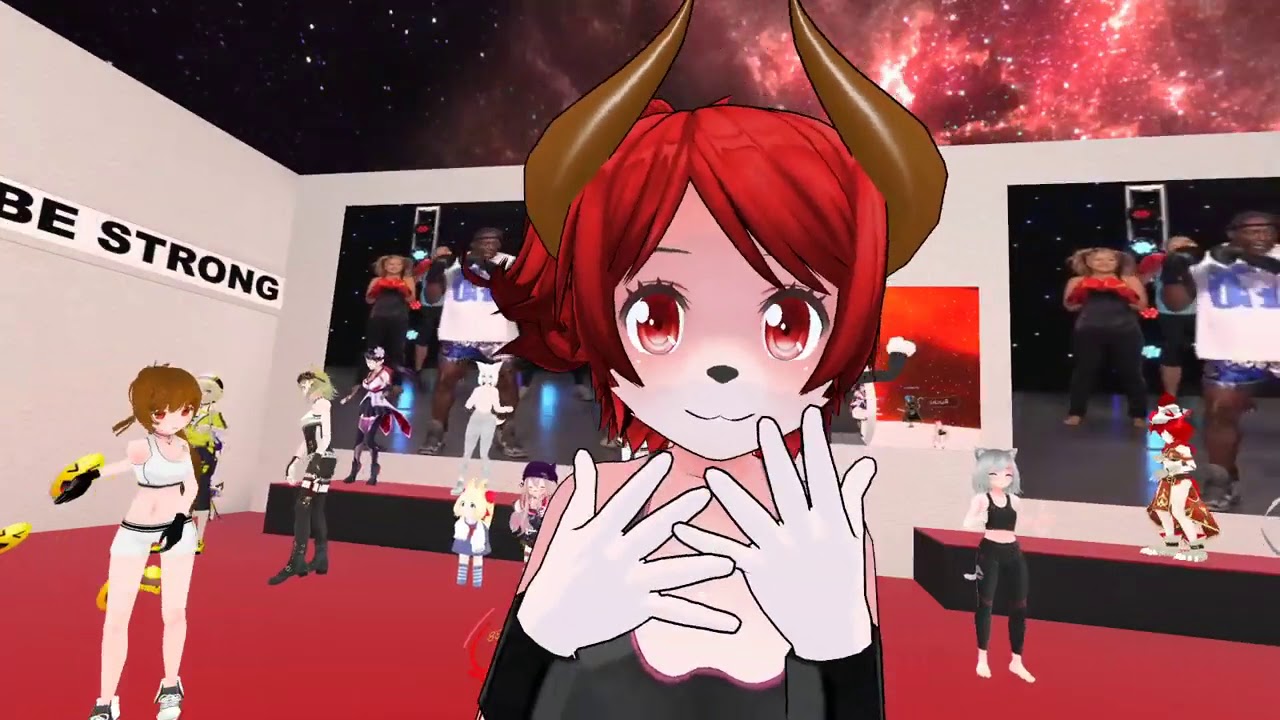 Vrchat workout with lahyx - YouTube