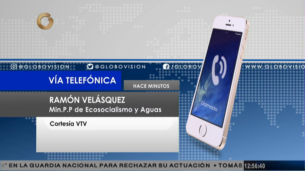 Ministro Ramón Velázquez declara sobre situación de lluvias en el país ...